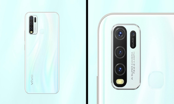 Điện Thoại Vivo Y30 4GB/128GB Trắng Giá Tốt | Nguyễn Kim